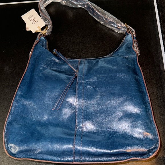 HOBO | Bags | Nwt Blue Hobo Leather Tote | Poshmark